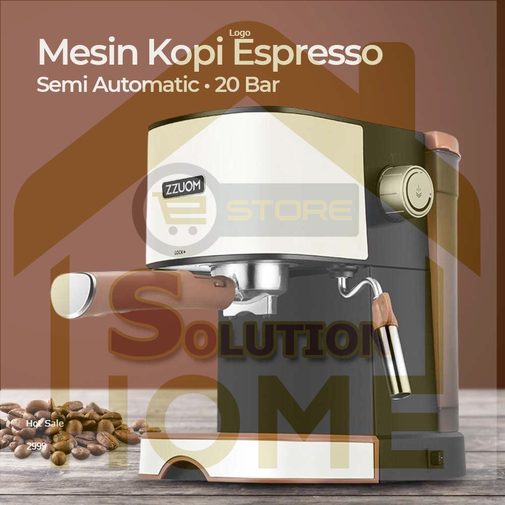 Jual HSS TOOLS - ZZUOM Mesin Kopi Espresso Cappucino Semi Automatic ...