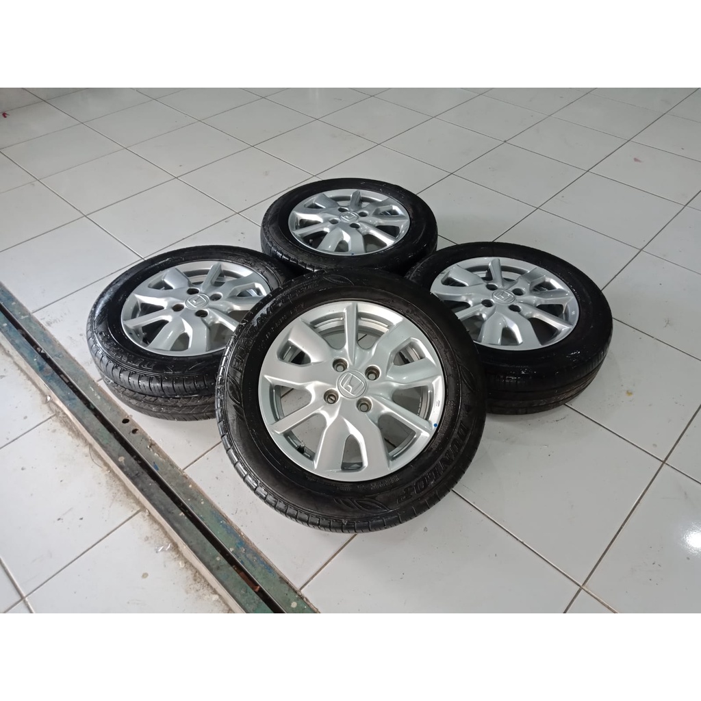 Jual Velg Bekas Copotan Mobil Honda New Brio Satya RIng 14 Ban 175 65 R14 | Shopee Indonesia