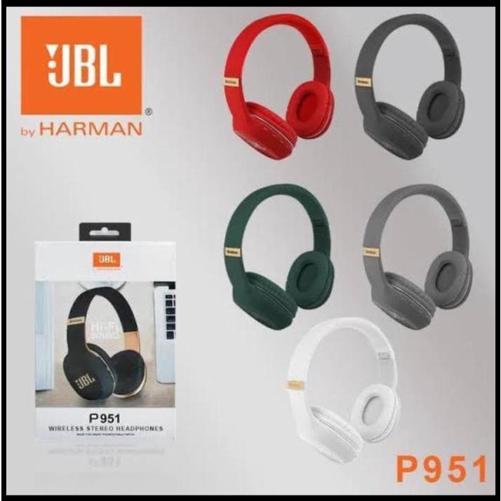 Jual Headphone Bluetooth Jbl P951 Pure Bass Headset Bluetooth Jbl ...