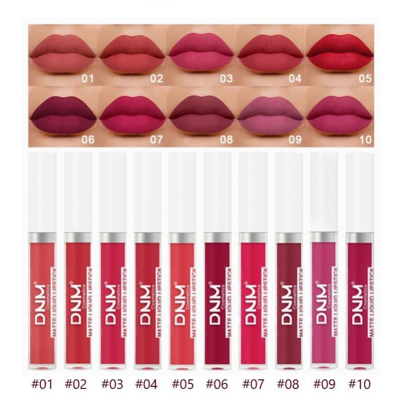 Jual DNM MATTE LIPCREAM LIQUID LIPSTICK WATERPROOF & LONG LASTING DNM ...