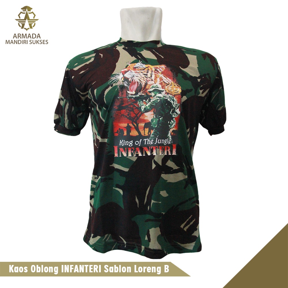 Jual Kaos Infanteri Gambar Loreng - Kaos Dalam Infanteri Gambar Loreng ...