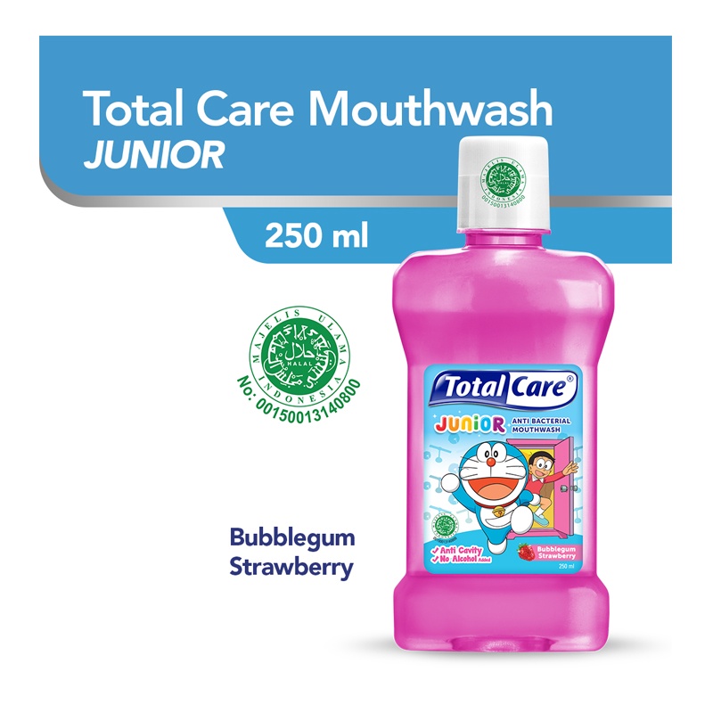 Jual Total Care Mouthwash / Mouth wash JUNIOR 250ml | Shopee Indonesia