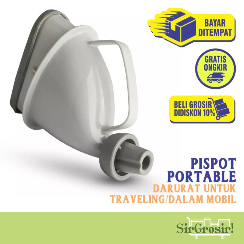 Jual TRAVEL POTTY PEE - Pispot Mobil Portable Traveling Darurat ...