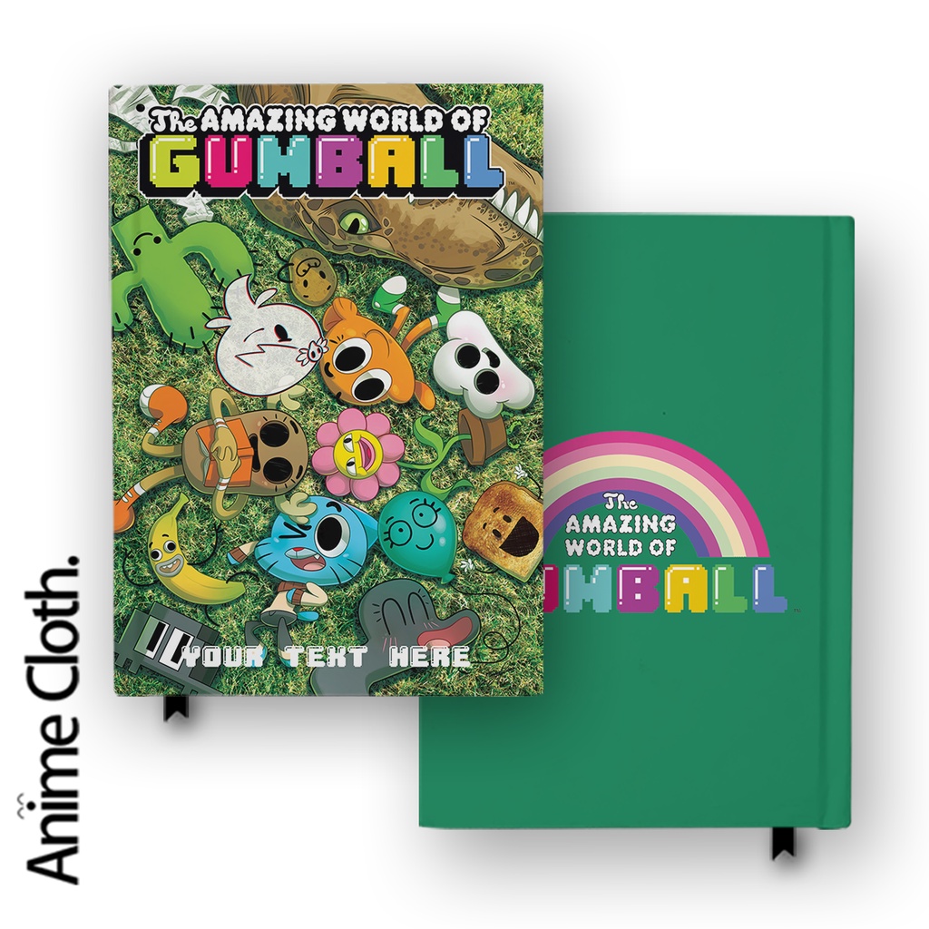 Jual Buku Catatan Notebook Gumball 4 Friends Hardcover Custom Planner ...