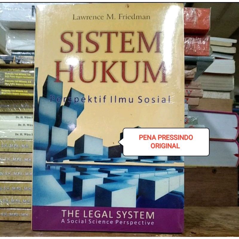 Jual Buku Sistem Hukum Perspektif Ilmu Sosial - Lawrence M. Friedman ...