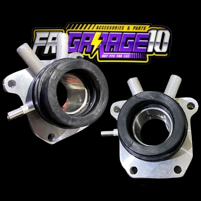 Jual MANIFOLD SATRIA 2 TAK INTEK KARBU HIU KARET HITAM MANIPOL INTAKE ...