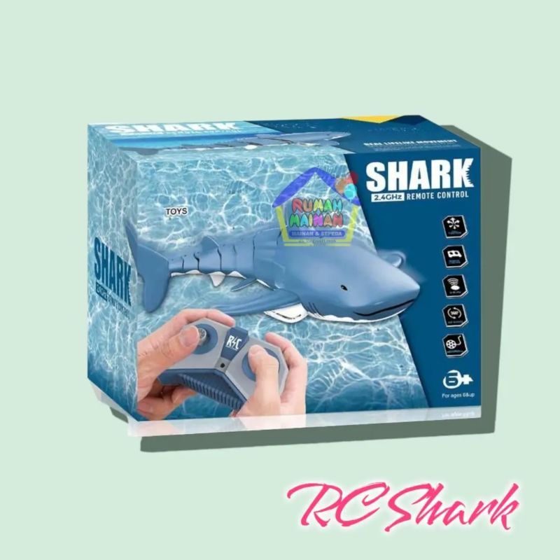 Jual Mainan Remote Control Shark RC (0606) | Shopee Indonesia