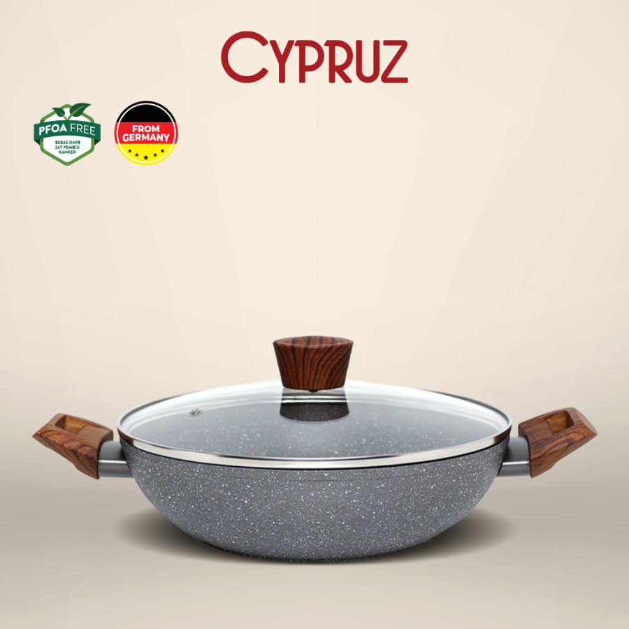 Jual Panci Induksi Cypruz Marble Grey Series | Shopee Indonesia