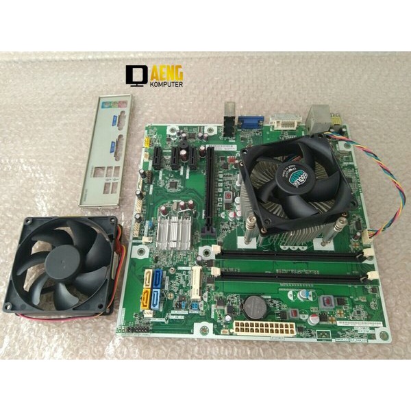 Jual Motherboard Mainboard Mobo Pc PC Merk HP paket Prosesor Intel Core ...