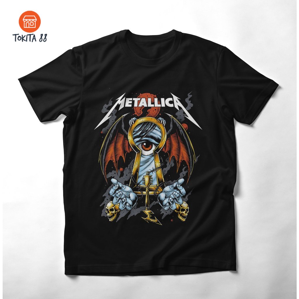 Jual KAOS BAND METALLICA ORIGINAL DISTRO - BAJU MUSIK ROCK METAL ...