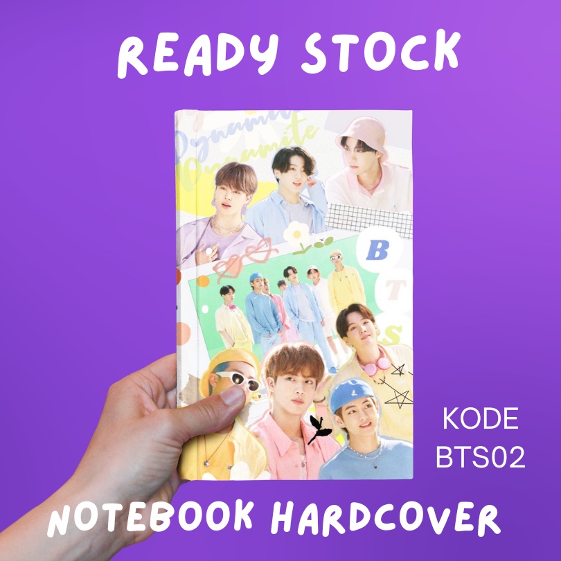 Jual BUKU NOTEBOOK BTS/ BUKU SEKOLAH/ BUKU CATATAN/ BUKU BTS KODE BTS02 ...
