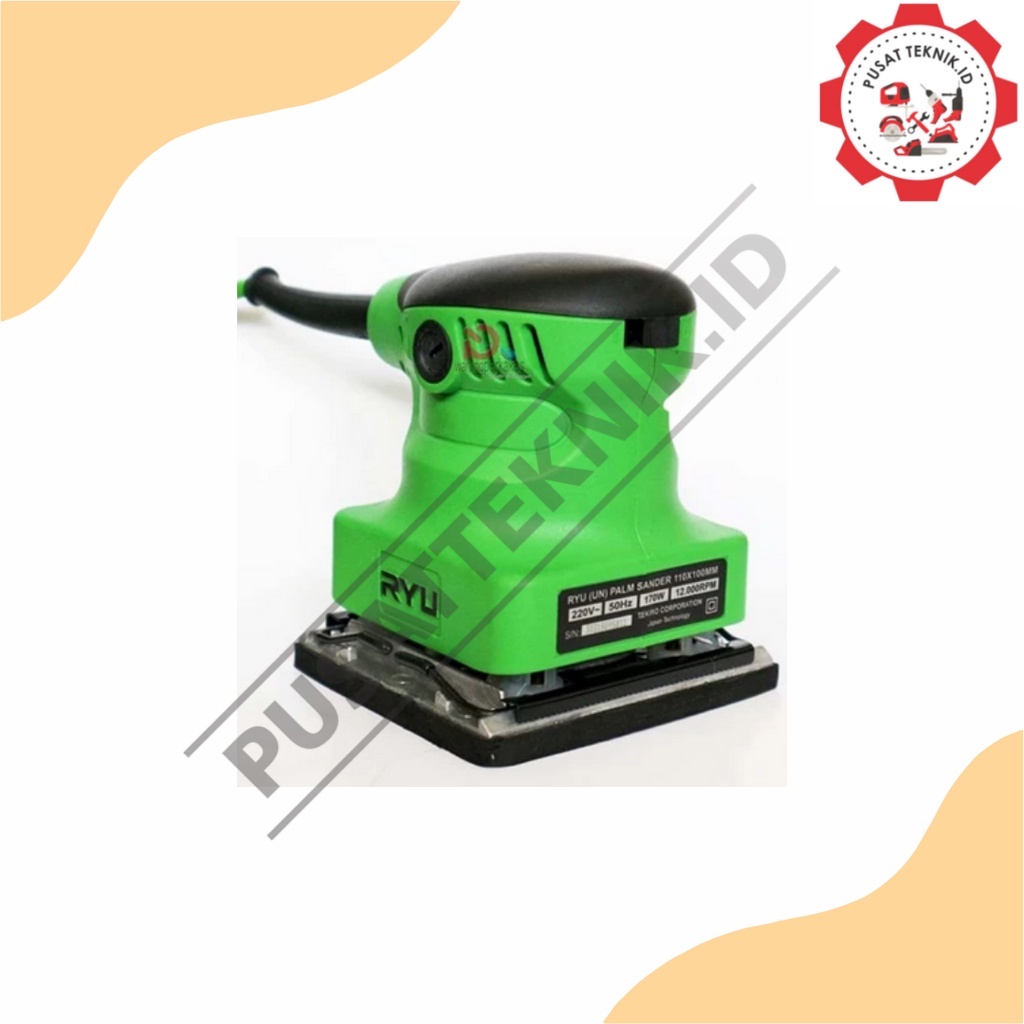 Jual Ryu RPS 110 Mesin Amplas Kotak Ryu Palm Sander Ryu RPS 110 ...