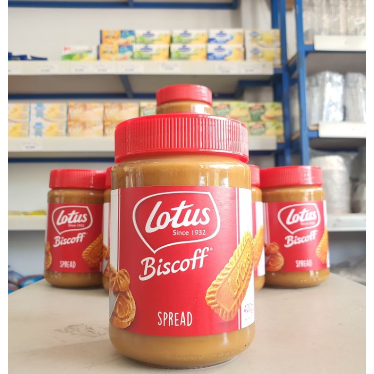 Jual Lotus Biscoff Spread Smooth / Selai Lotus Biscoff 400Gr | Shopee ...