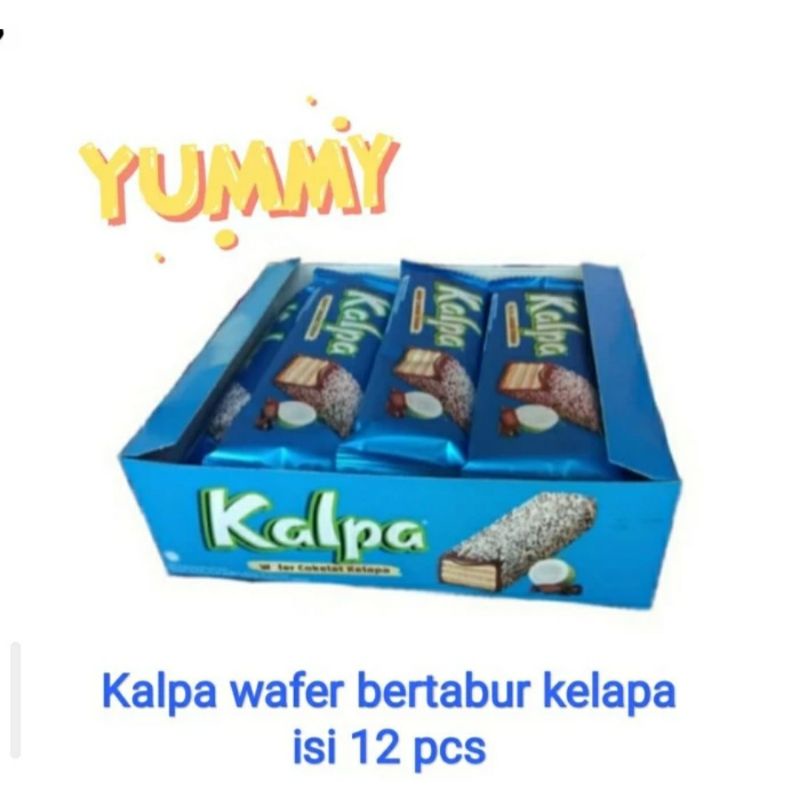 Jual Kalpa wafer tabur kelapa mayora | isi 12 pcs | Shopee Indonesia