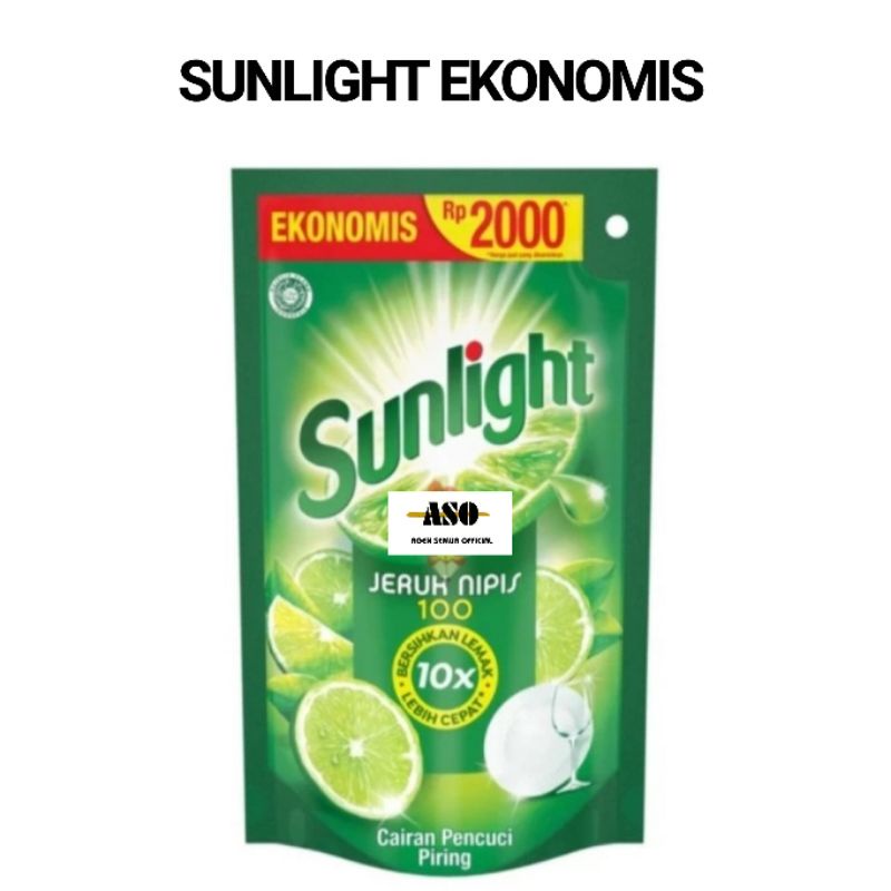 Jual Sunlight ekonomis sabun cuci piring 2000 PROMO !!! | Shopee Indonesia