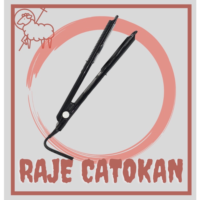 Jual CATOKAN RAMBUT | HAIR straightener | KM2139 | khusus rebonding ...
