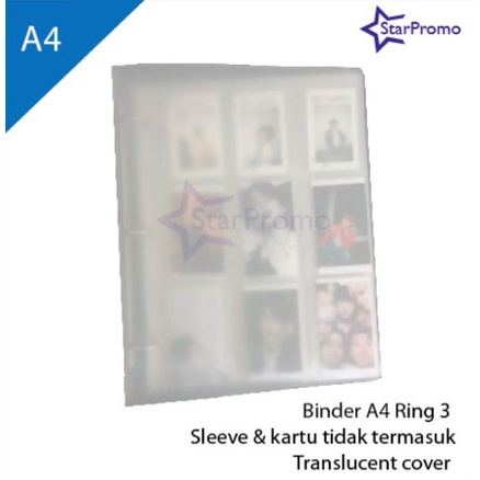 Jual Alb Album Kartu Kpop Koleksi A4 3 Lubang O 25Mm | Shopee Indonesia