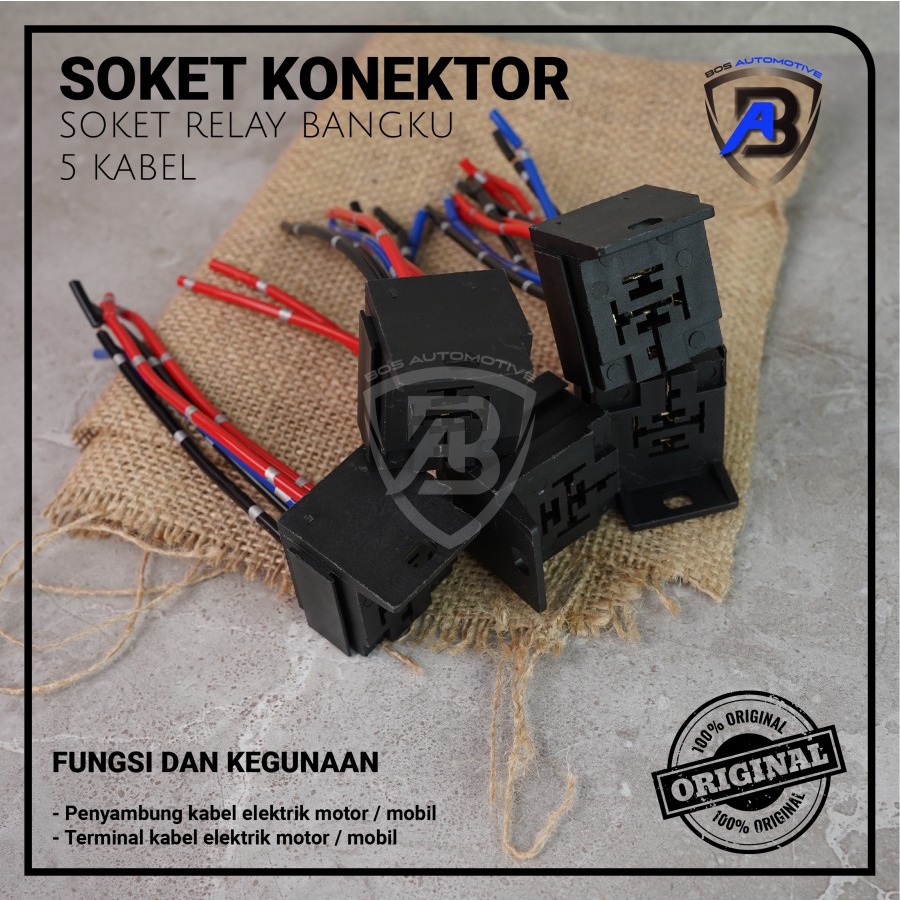 Jual Rumah Relay Gandeng / Soket Relay Bangku / Socket Cable Relay ...