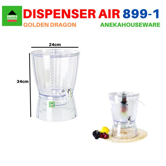 Jual Dispenser air Plastik Wadah Minuman Galon Golden dragon 889 1 ...