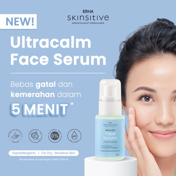 Jual ERHA Skinsitive DF Ultracalm Face Serum 30g | Shopee Indonesia