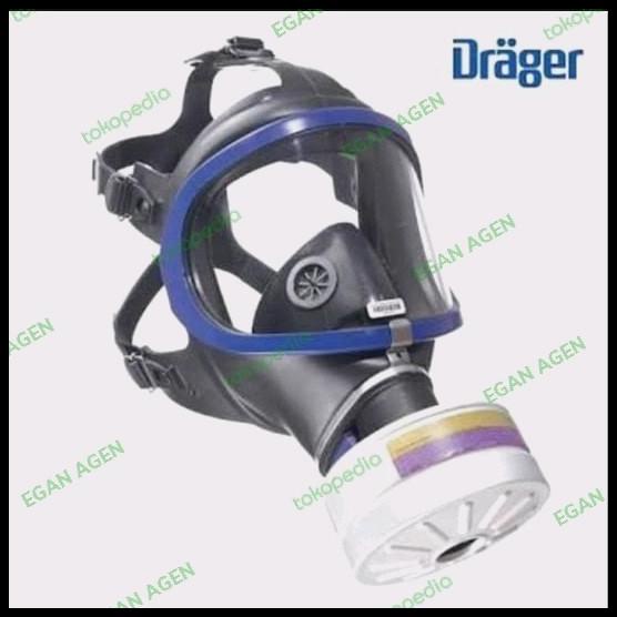 Jual Promo Masker Full Face Drager Tipe X-Plore Dan Filter Ph3(Phospin ...