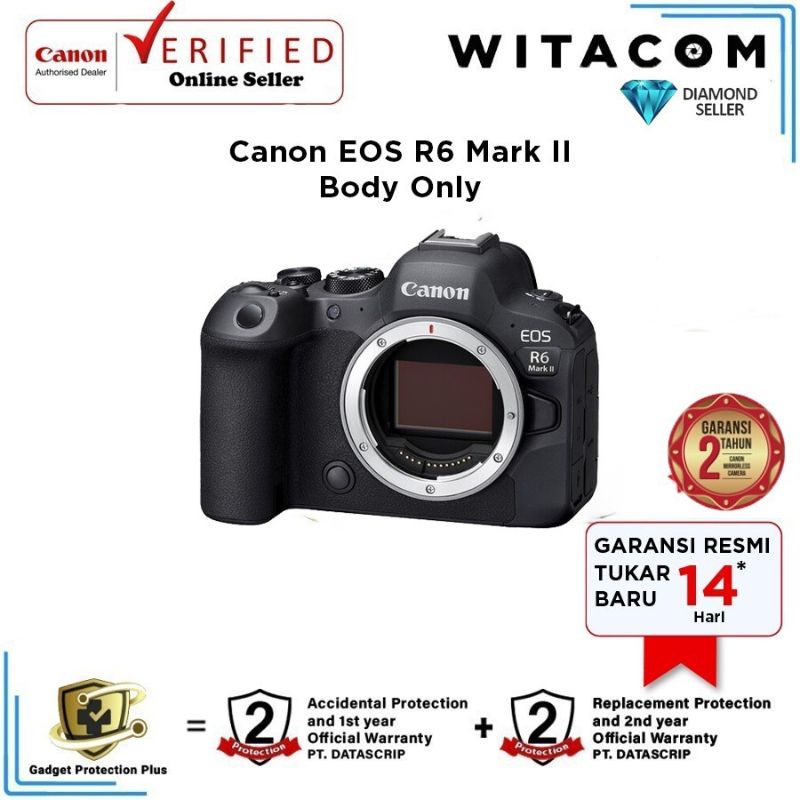 Jual Canon EOS R6 Mark II / EOS R6 Mark 2 / EOS R6 II Body Only ...