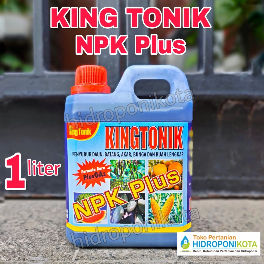 Jual KTP - Pupuk NPK Cair King Tonik 1 Liter ori 100% - Pupuk Daun/Pupuk Tanaman/Pupuk Cair ...