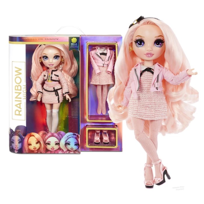 Jual Boneka Rainbow High Clothes Fashion Bella Parker Made To Move Doll ...
