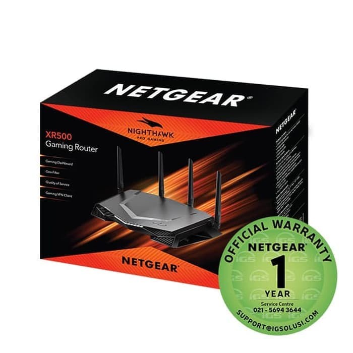 Jual NETGEAR XR500 Nighthawk Pro Gaming WiFi Router AC2600 Dual band ...