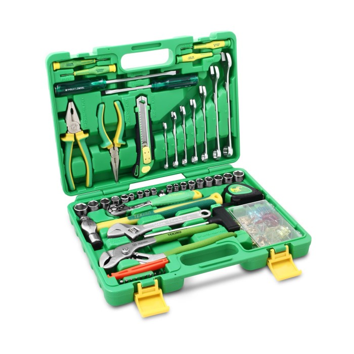Jual Mechanic Tools Set 60 Pcs ( Plastik ) Tekiro SC-MT0626 onosh00 | Shopee Indonesia