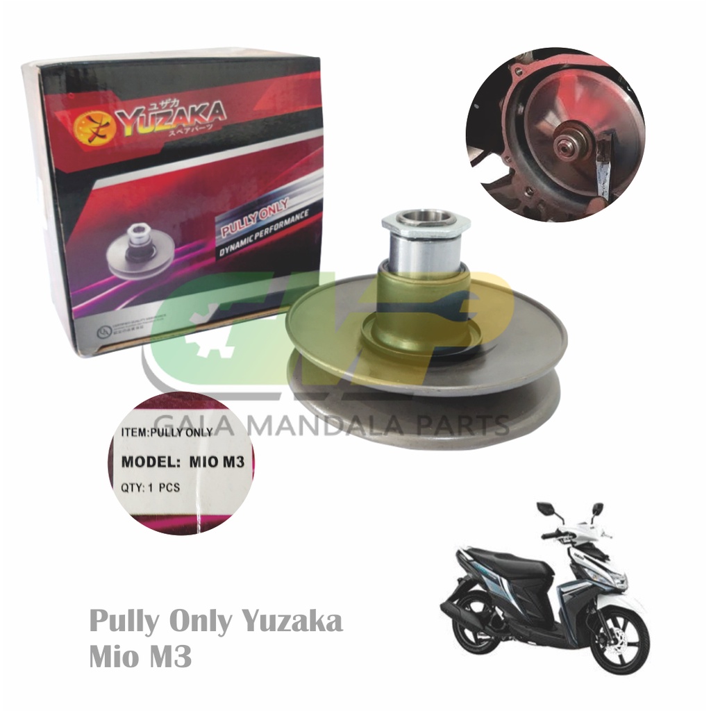 Jual Yuzaka Pully Yamaha Mio M3 Puli Pulley Belakang Motor Matic Only | Shopee Indonesia