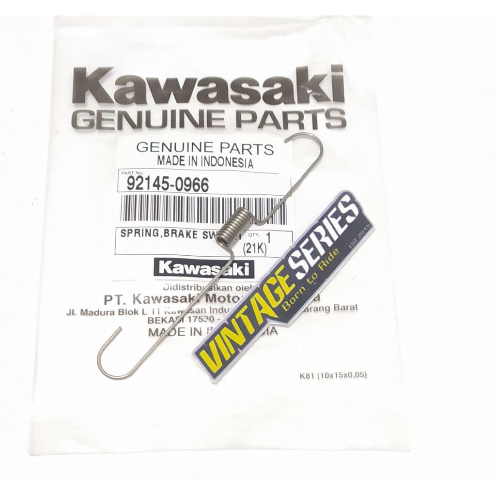 Jual PER SWITCH REM BELAKANG NINJA RR OLD NEW KGP 92145-0966 | Shopee ...
