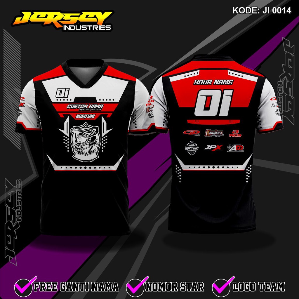 Jual Jersey Team Racing Balap - Bisa Custom Request Desain, Bisa Tambah ...