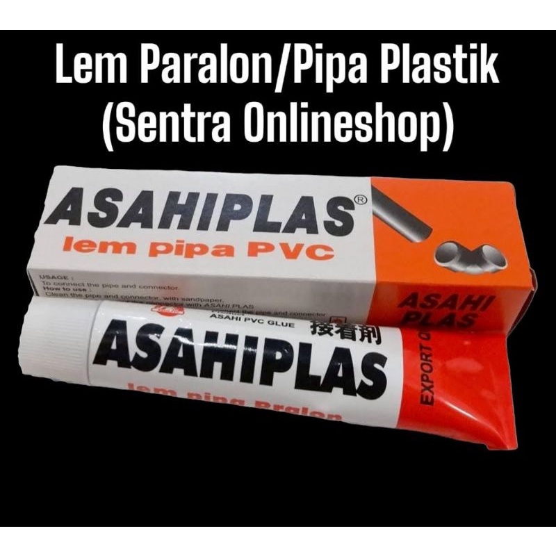 Jual Lem Pipa Paralon PVC Asahiplas/Isarplas 45gr | Shopee Indonesia