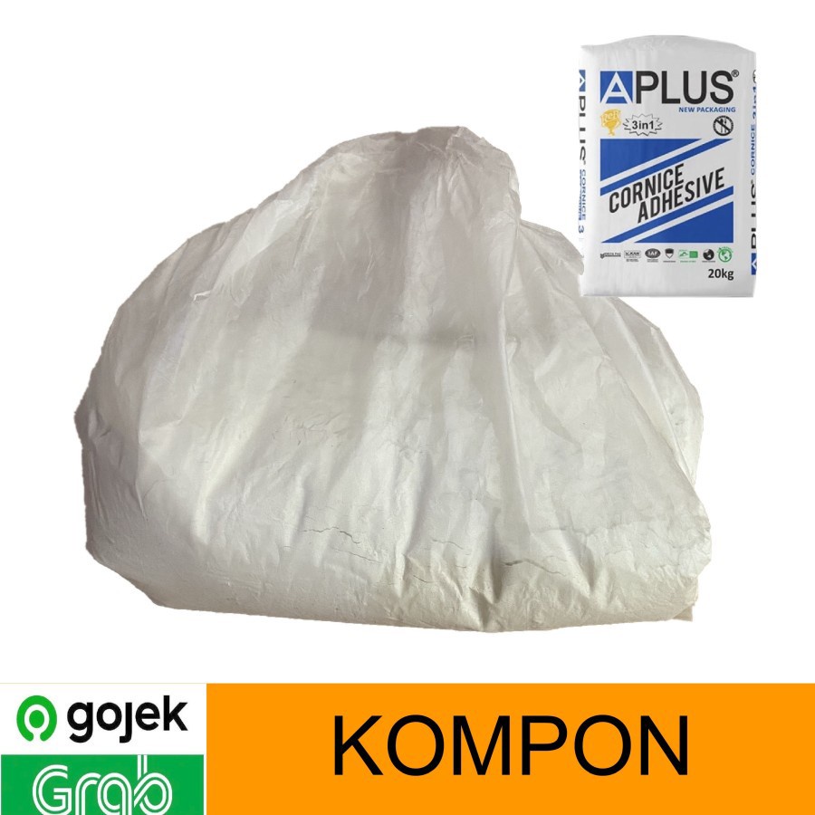 Jual Kompon Plamir Tambal Dinding Tembok Aplus Eceran Per Kg Kilogram ...