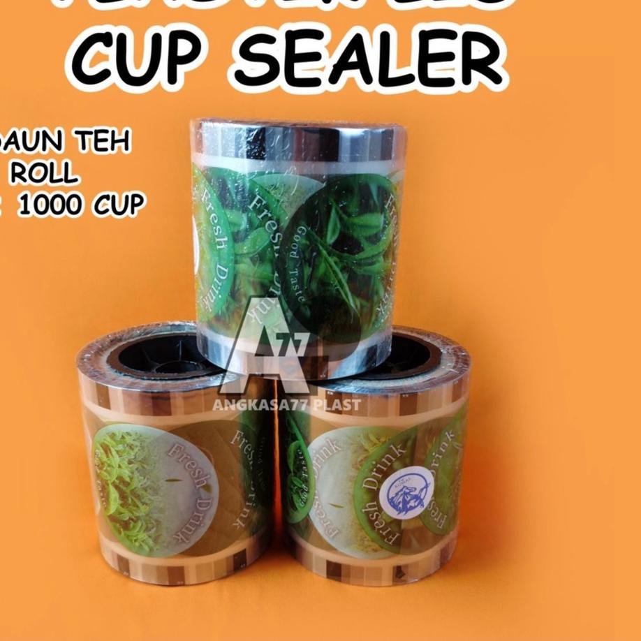 Jual SNT202 PLASTIK LID SEALER CUP -/+1000CUP KARTUN , BUAH , DAUNTEH ...