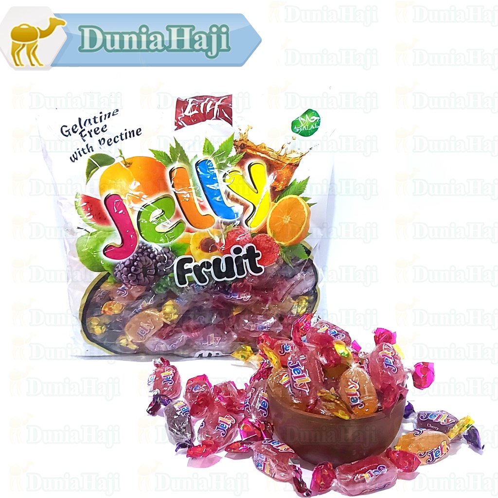 Jual Jeli Turki Fruit 1kg Jelly Candy Turky Jelli Arab Elif Jely Rasa ...