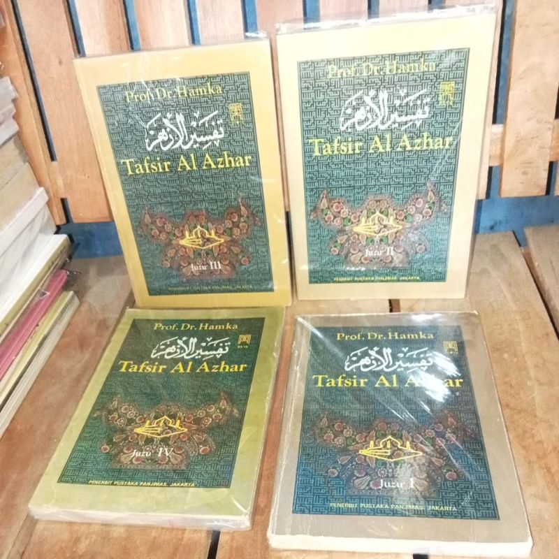 Jual buku Tafsir Al Azhar Hamka jilid 1 2 3 4 | Shopee Indonesia