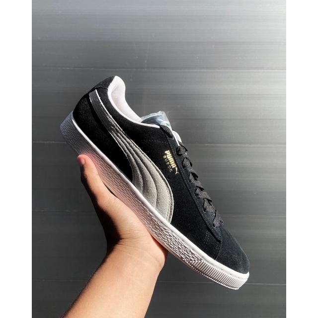 Jual Puma Suede Classic Black White Sepatu klasik Sekolah Iconic Asli ...