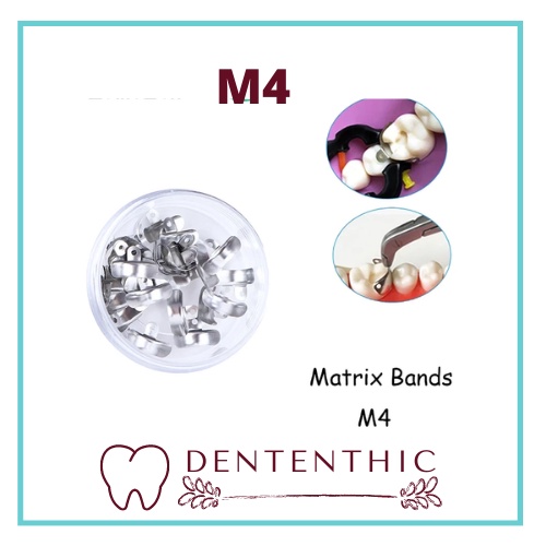 Jual Dental Matriks M4 / Dental sectional matrix band contoured ginjal ...