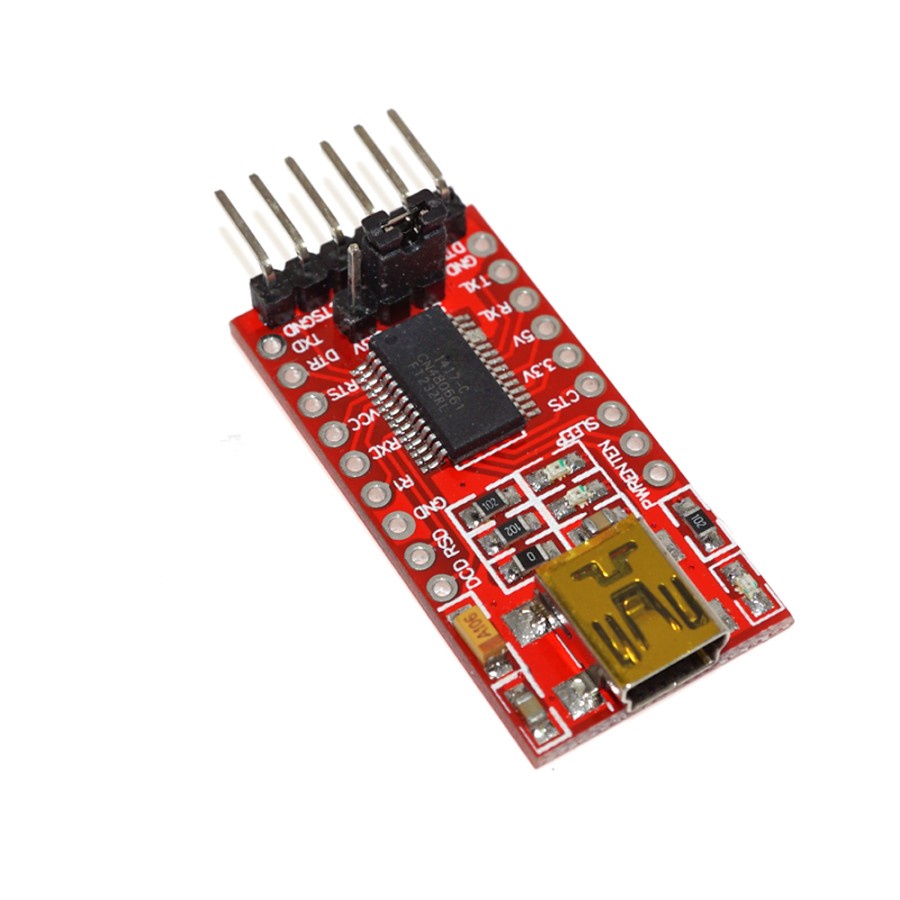 Jual FT232 USB to TTL Serial 3.3v 5v FTDI FT232RL | Shopee Indonesia