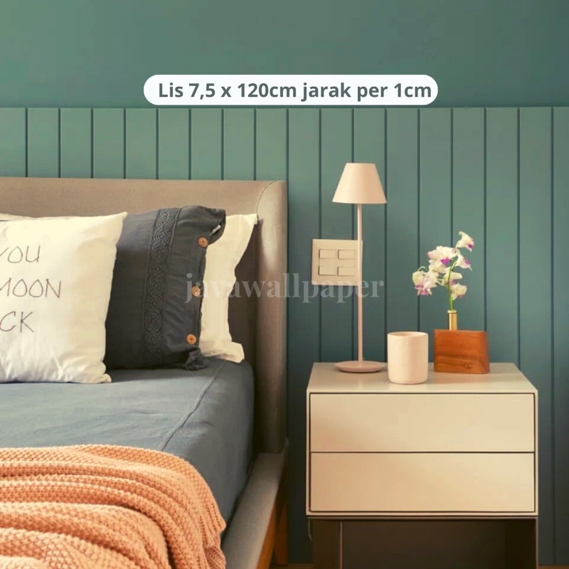 Jual JAVA MOULDING - Wall Batten Lis Kayu WallMoulding Dinding Molding ...