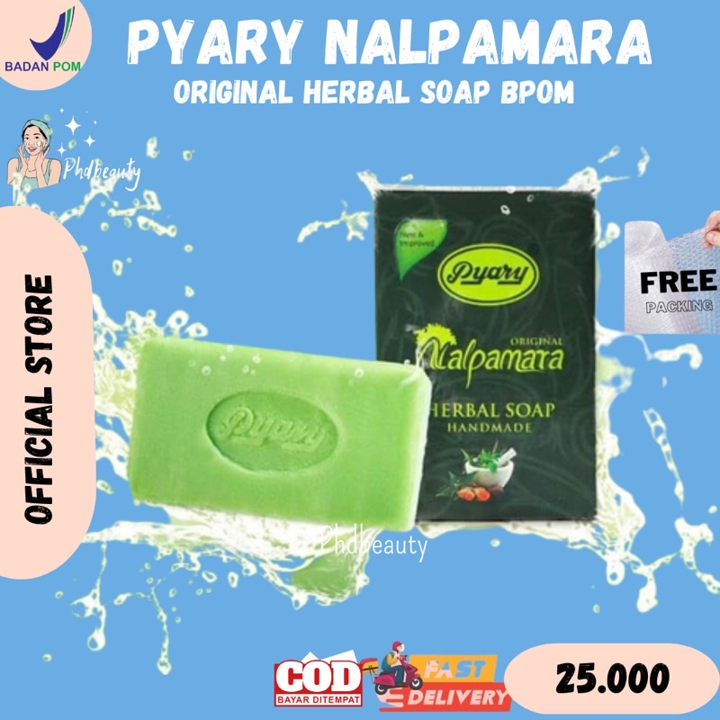 Jual SIAP KIRIM‼️SABUN PYARY NALPAMARA BPOM Original Herbal Soap ...
