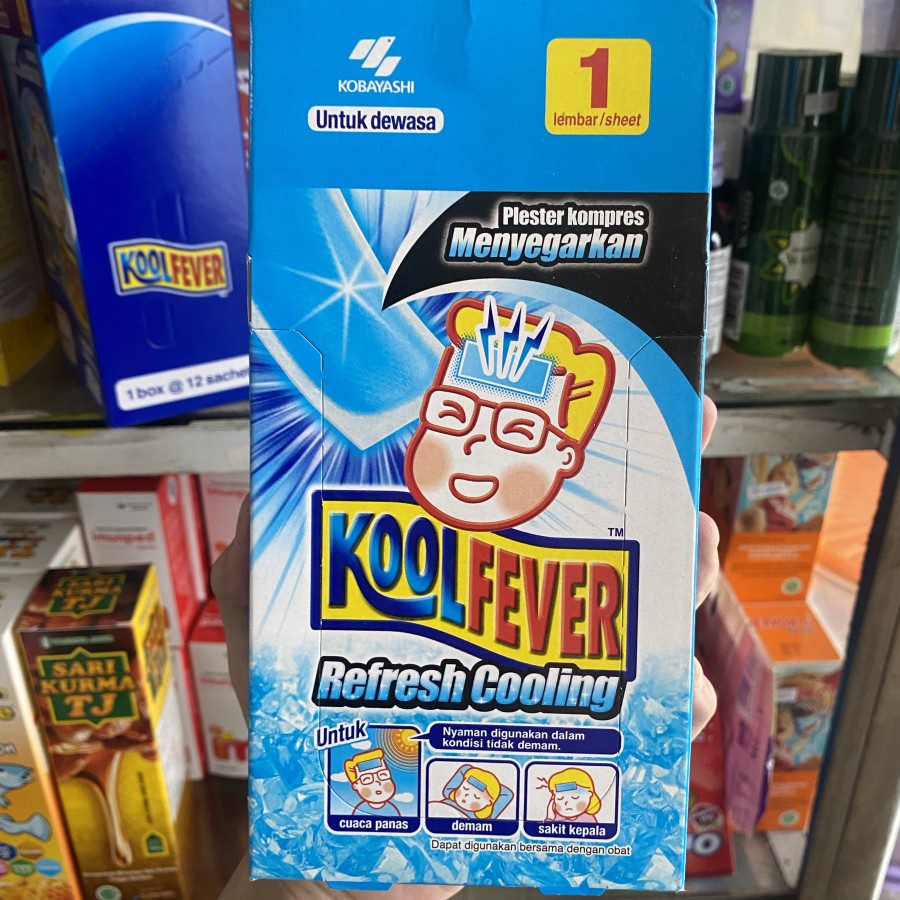 Jual Kool Fever Refresh Cooling Dewasa Box isi 6 Lembar | Shopee Indonesia