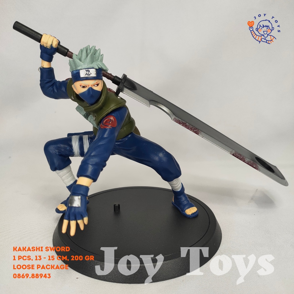 Jual HATAKE KAKASHI SWORD 1 PCS NARUTO FIGURINE | Shopee Indonesia