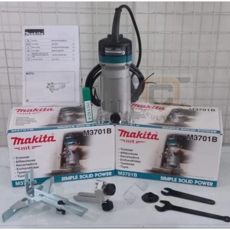 Jual Makita Mesin Router 6mm Propil Kayu Makita M3701B / Mesin Wood ...