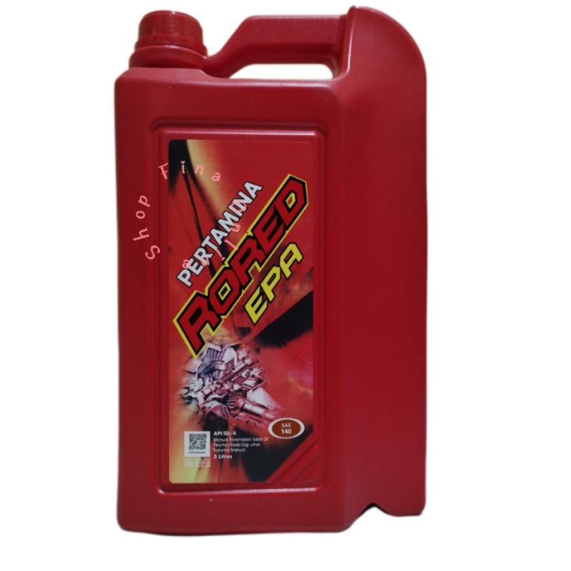 Jual Pertamina Rored EPA Manual Transmission Gear Oil 5L GALON | Shopee ...