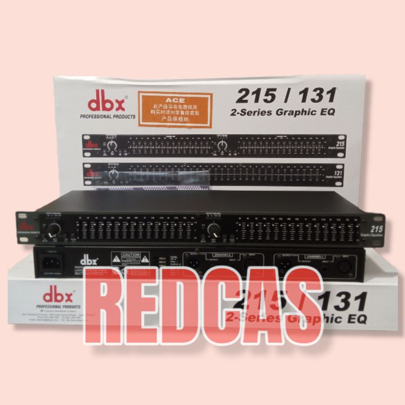 Jual DBX 215 EQUALIZER DUAL CHANNEL 2X15 BAND | Shopee Indonesia