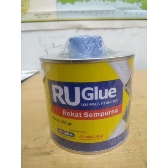 Jual Lem Pipa PVC Ru Glue/Rucika 400 Gr | Shopee Indonesia