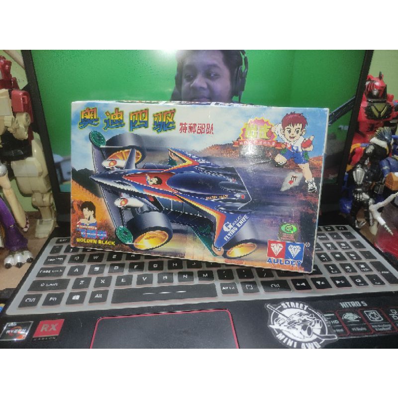 Jual mini 4wd golden black flying knife auldey kits non tamiya | Shopee ...